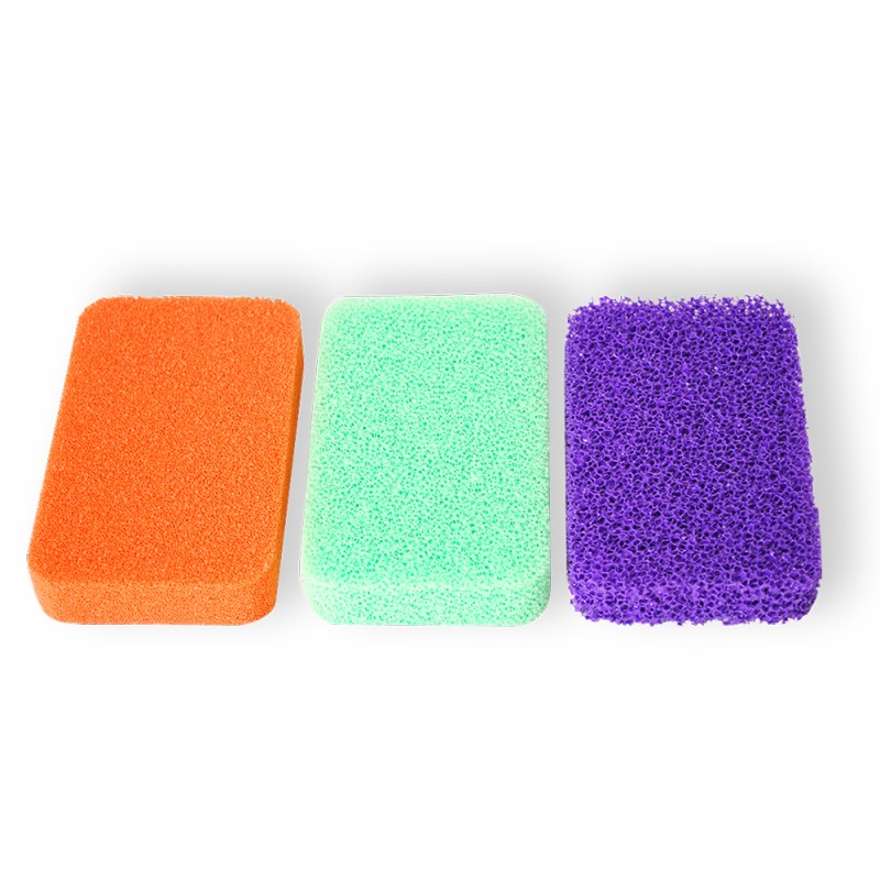 Lot de 3 éponges de cuisine en mousse de silicone Silic'o Sponge Ultra