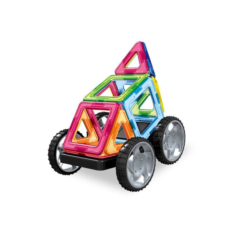 Jeu de construction magnétique et aimanté 3D MAGIC TILES
