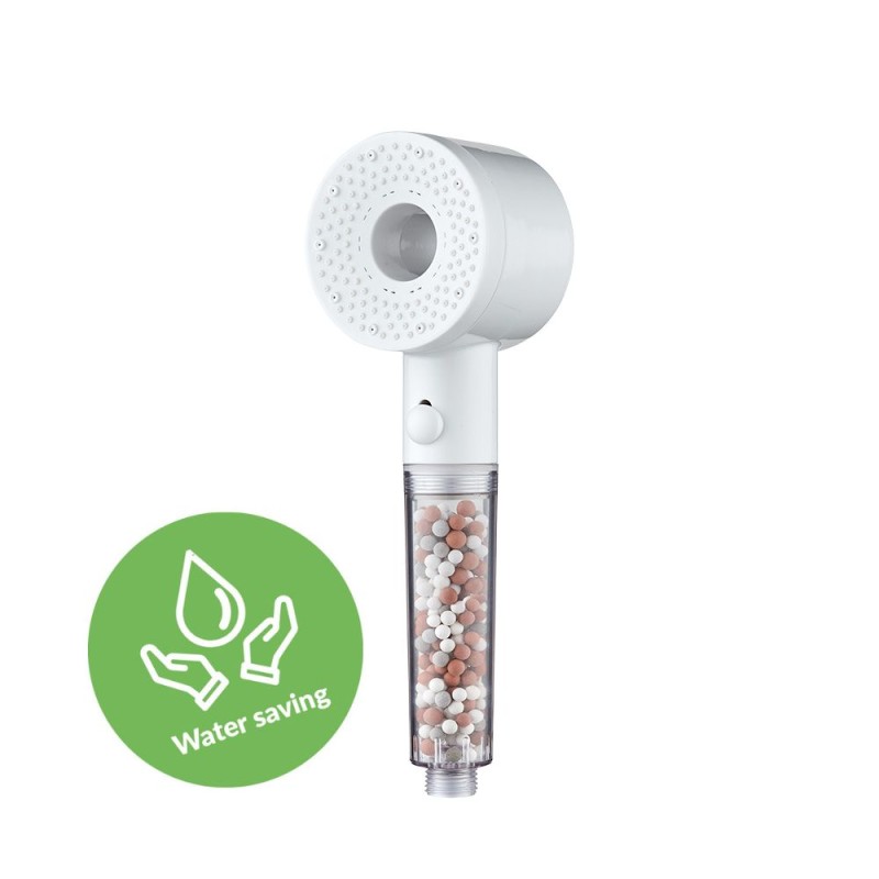 Douchette PURE SHOWER ECO 5 jets - Pommeau de douche design filtrant ...